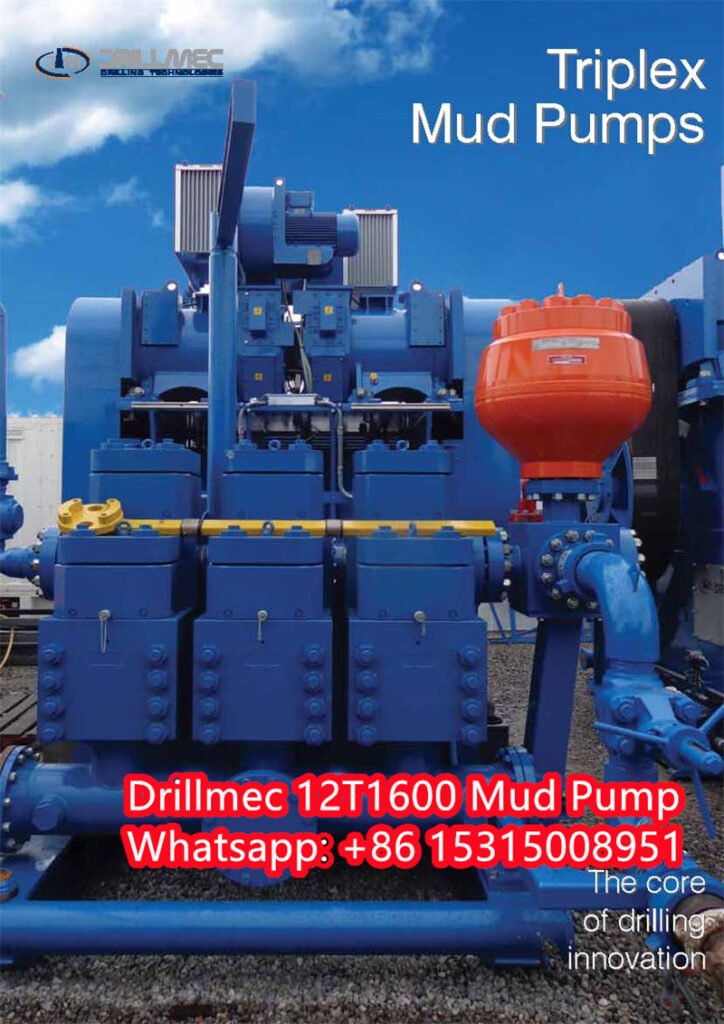 Drillmec 12T1600 Triplex Mud Pump Parts List Manual - mud-pump.com